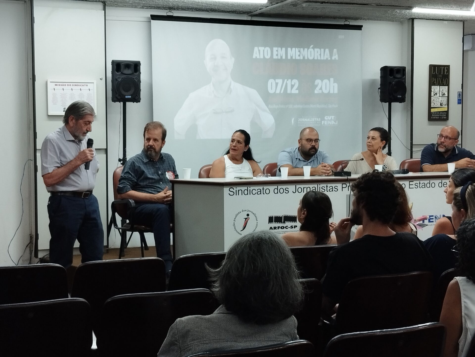 Em memória de Cláudio Soares: homenagem, emoção e legado de uma vida de ...